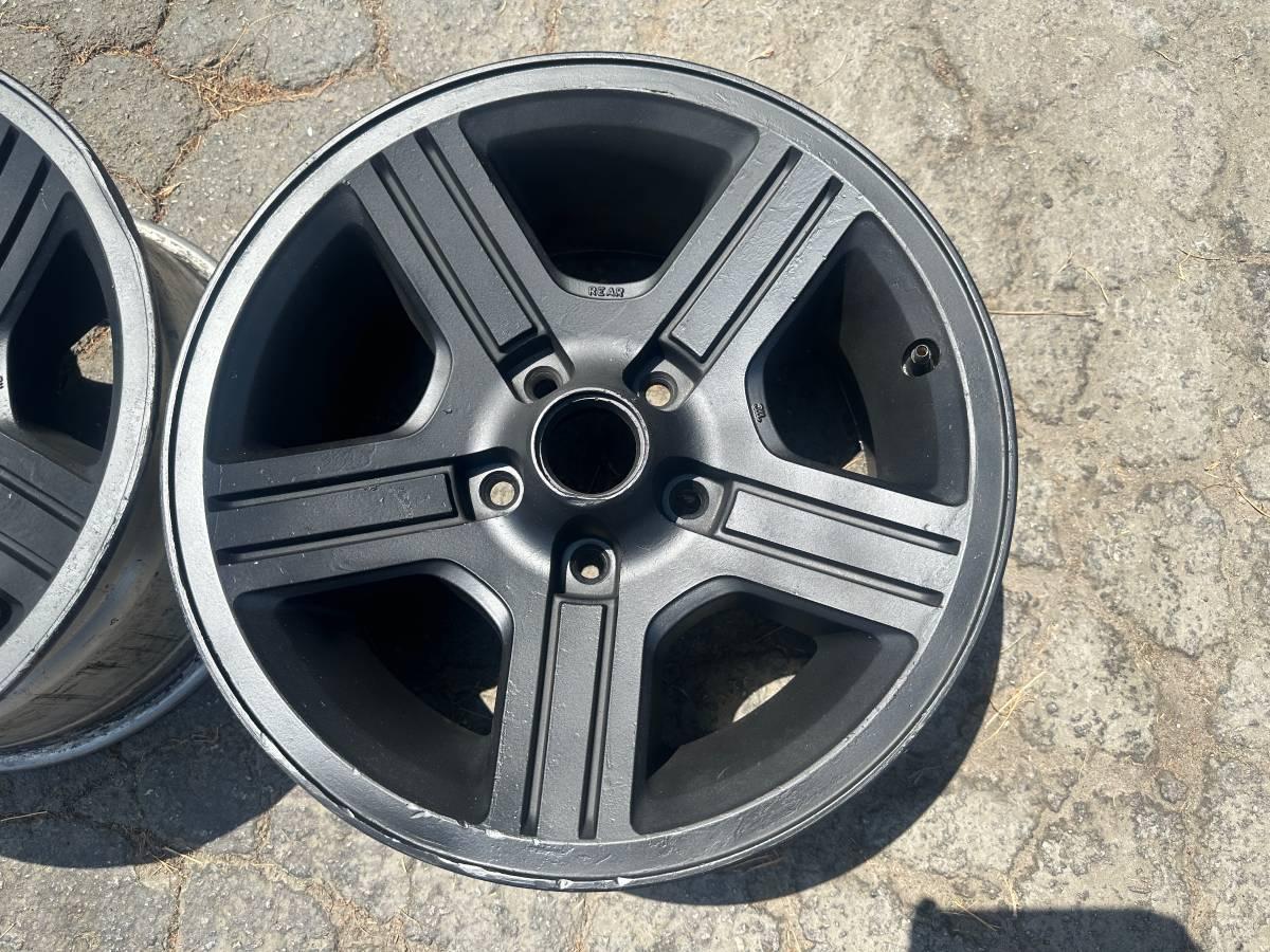 ZappAds: Two rear IROC 16 inch wheels, original Chevy camaro rims 5 on 4.75